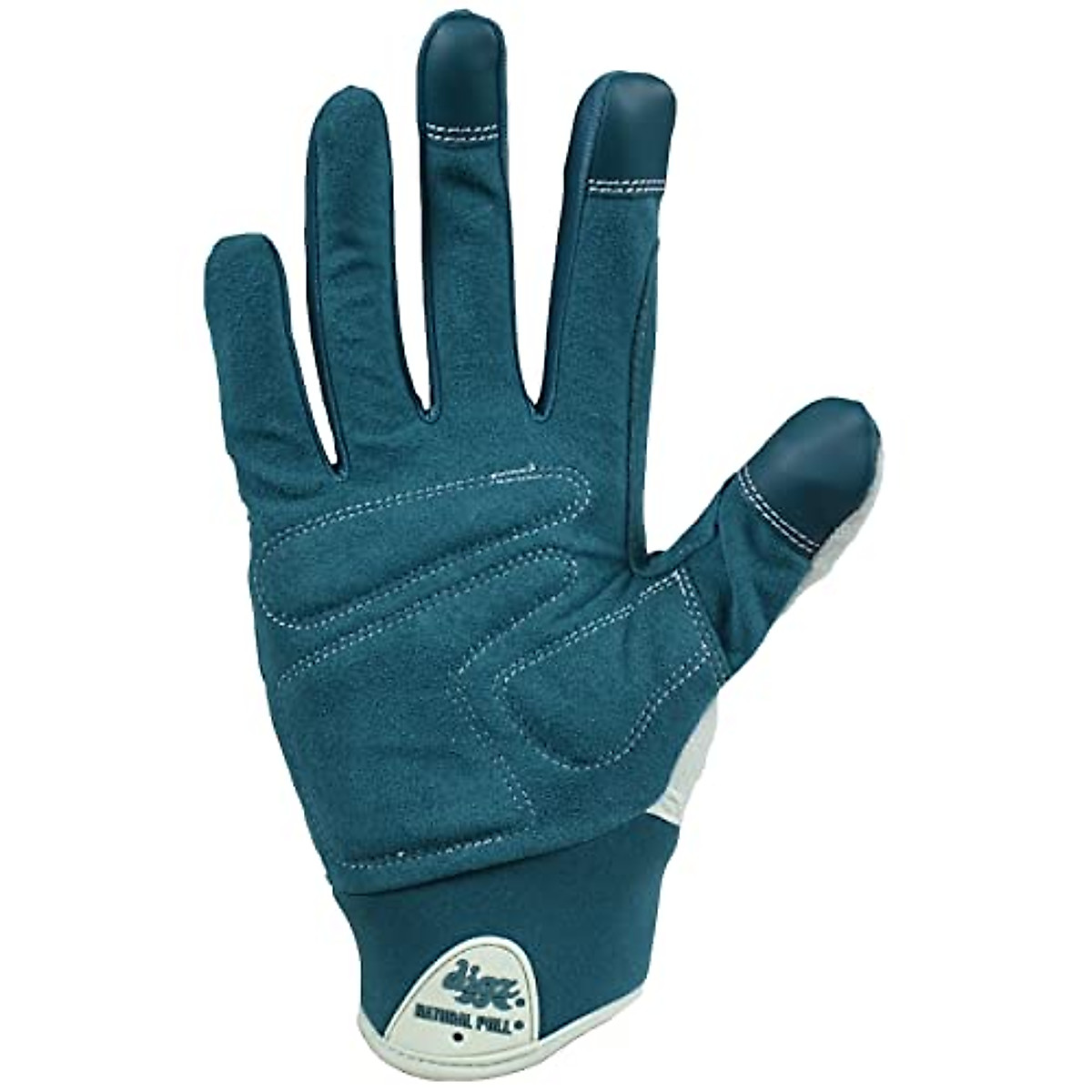 DIGZ 77861-23 High Performance Women's Gardening Gloves, Work Gloves with Touchscreen Compatible Fingertips, Coral Floral Pattern, Medium