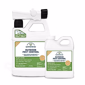 Wondercide - Mosquito Yard Spray Refill Starter Kit - Powered by Natural Essential Oils – Insect Killer and Repellent - Lawn Treatment for Pest Control - 32 oz Ready to Use and 16 oz Concentrate