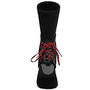 MUELLER Sports Medicine AFT3 Ankle Brace, Ankle Pain Relief Support for Men and Women, Ideal for Sprains, Strains, Arthritis, Black, Small