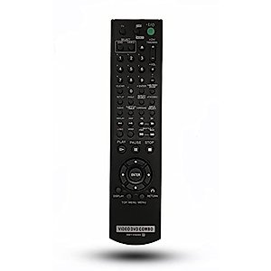 Replacement Remote Control for Sony DVD/VHS Combo Player SLV-D370P SLV-D380P SLV-D350P SLV-D360P SLV-D500P SLV-D281P
