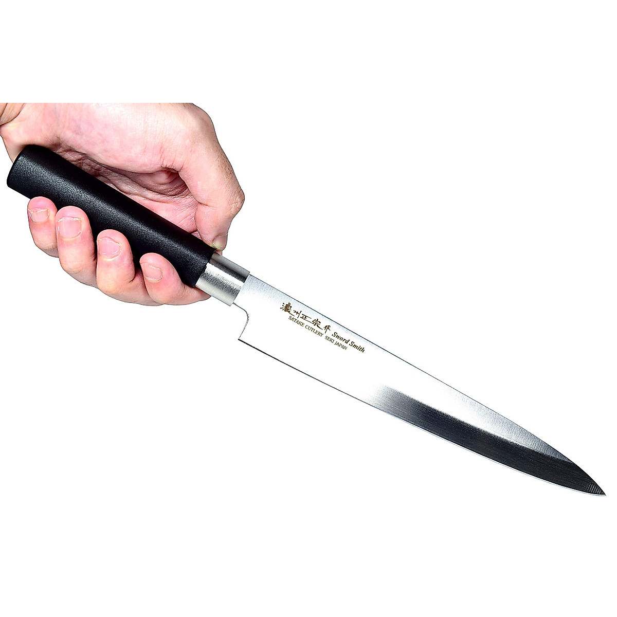 Seki Japan MASAMUNE, Sushi Knife, Stainless Steel Wa Sashimi Yanagiba Knife, japanese knife PP Handle, 8.3 inch (210mm)