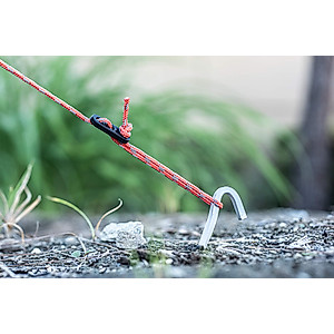 SE 9" Heavy Duty Aluminum Tent Pegs Stakes (4 PC.) - 914ATP