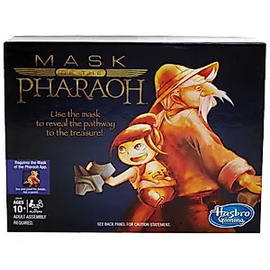 Hasbro Gaming Mask of the Pharaoh Board Game, Kids Game, Virtual Reality Game (VR Game), Ages 10 and up (Amazon Exclusive)
