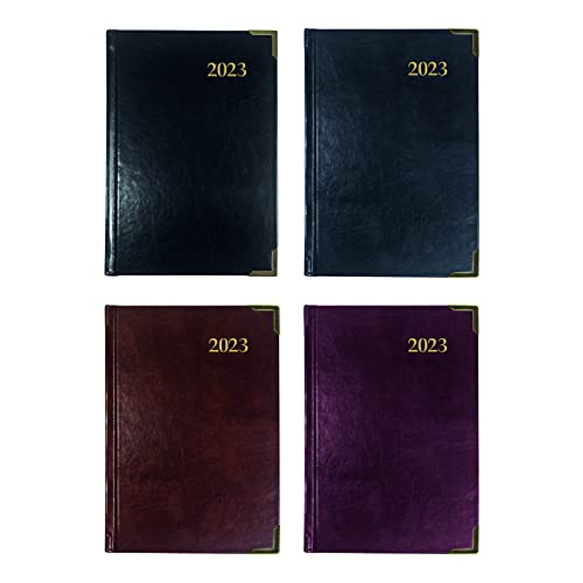 Brownline 2023 Executive Daily Planner, Appointment Book, 12 Months, January to December, Sewn Binding, 7.125" x 4.875", Assorted Colors, Trilingual (CBE504.ASX-23)