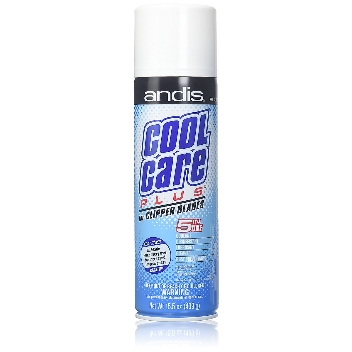 Andis Cool Care Plus For Blades, 15.5 Ounce (Pack of 2)