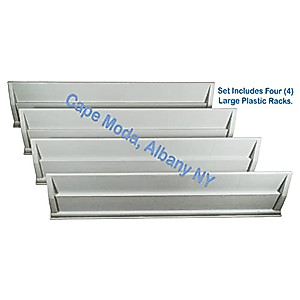 Cape Moda Large Turkish Plastic Rummy Okey Set Bundle, Classic Turkish Design Made in Istanbul, and Inspected by Cape Moda in Albany NY (Plastic Rummy Set, Large)