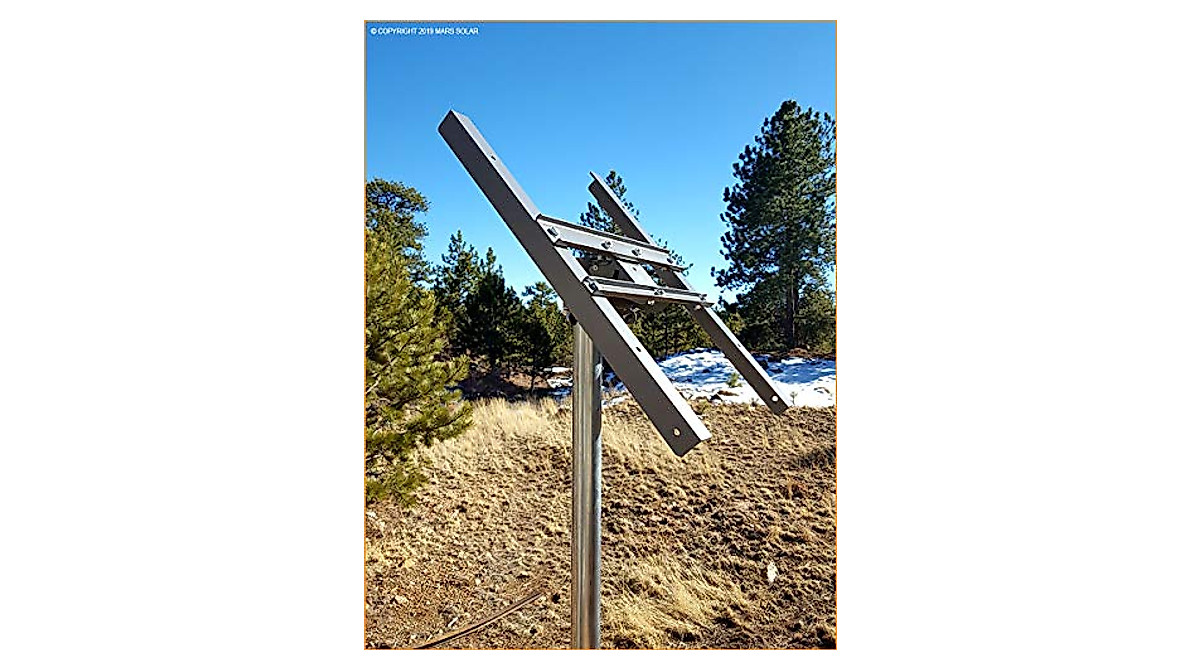 Mars Solar V2.0 Adjustable Pole Mount for Solar Panels