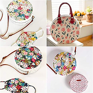 COTTONVILL Collection Bloom 20COUNT Cotton Print Quilting Fabric (Precuts, Quarter 24pc)