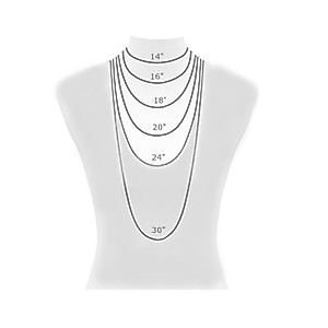 Ritastephens Italian Sterling Silver Miraculous Virgin Mary Medal Latin Prayer Charm Pendant Necklace, 19mm, 18"