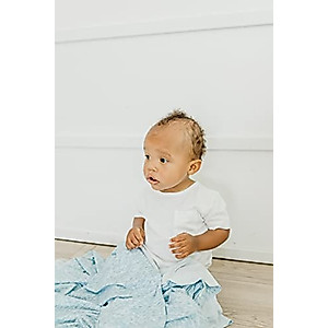 Copper Pearl Baby Swaddle Blanket - Premium Knit Baby Blanket, Large Soft Stretchy Receiving Blankets for Baby Boy and Girl, Swaddles for Newborn, Infant, and Toddler (Lennon)