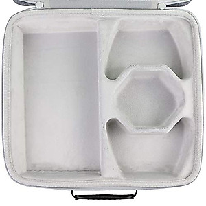 co2CREA Hard Travel Case Replacement for Xbox Series S Game Console Wireless Controller (Grey Case)