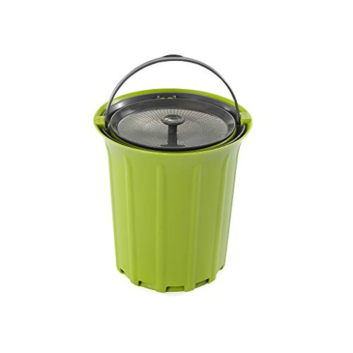 Full Circle FC15304-GS Odor-Free Kitchen Compost Bin, Breeze, Green Slate