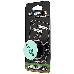 PopSockets Collapsible Grip & Stand for Phones and Tablets - Diamond Sword
