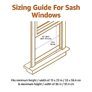 Amazon Basics Window Mounted Air Conditioner with Mechanical Control Cools 150 Square Feet, 5000 BTU, AC Unit, White