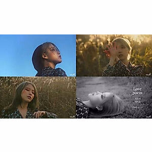 IU 'Love Poem' 5th Mini Album CD+112p PhotoBook+1p PhotoCard+1p Bookmark+Message PhotoCard SET+Tracking Kpop Sealed