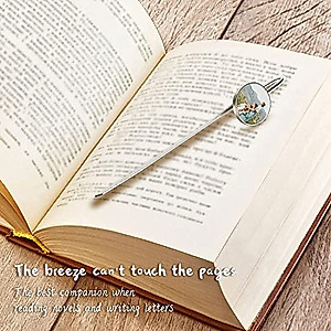 Custom Metal Bookmarks Personalized Book Marker Add Your Photo Logo Name Text Stainless Bookmark Gift for Students Book Reading Lover Commemorate (1.2")
