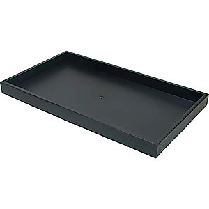 FindingKing 36 White Foam Gem Jars Travel Case Display Tray Insert