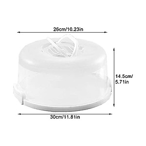 Cupcake Carrier with Lid, 6.1in lightweight Cupcake Carriers, Portable Plastc Cake Box, Cupcake Muffin Holder, Cake Storage Container, Heart Shape Silicone Cake Mold, Cake Stand for Transporting Cake