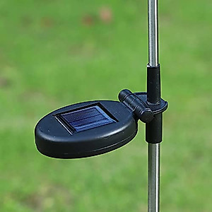 MAGGIFT 4 Pack Solar Christmas Snowflakes Garden Stake Lights, Solar Powered Outdoor Decorative Figurine Lights, Warm White LED Landscape Lighting, Waterproof for Patio Yard Decorations