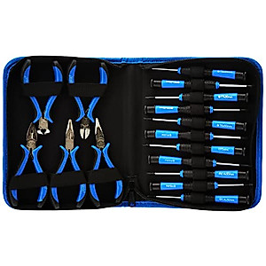 Draper 48958 16-Piece Precision Pliers and Screwdriver Set