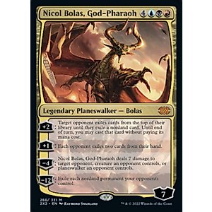 Magic: the Gathering - Nicol Bolas, God-Pharaoh (260) - Double Masters 2022