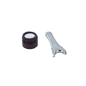 Danze DA61307365NBR Junior Male Faucet Aerator Kit with Laminar Flow Pattern, 1.2 Gpm, Tumbled Bronze