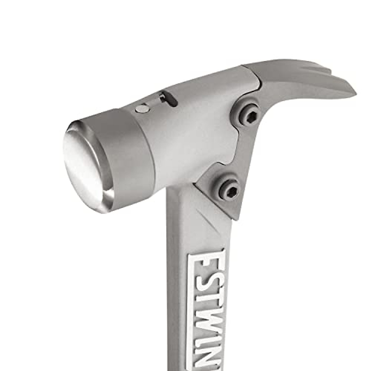 ESTWING AL-PRO Aluminum Framing Hammer - 14 oz Straight Rip Claw with Smooth Face & Shock Reduction Grip - ALBK , Black