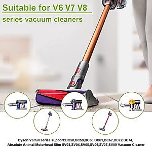 BTRUI [Upgrade] 3 in 1 for Dyson V6 V7 V8 Battery Adapter for Ryobi 18V ONE+ Battery, for Dyson SV03 SV04 SV09 DC62 DC59 SV10 V11 Vacuum Cleaner Converter (V6 V7 V8 Common)