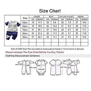 IURNXB 2-Pack Baby Rompers Boys Girls Cute Newborn Toddler Cotton Infant Onesie Cartoon Cosplay Baby Clothes Black/Gray
