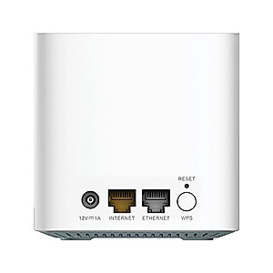 D-Link M15/3, Eagle Pro AI Mesh WiFi 6 Router System (3-Pack) - Multi-Pack for Smart Wireless Internet Network, Compatible with Alexa and Google, AX1500