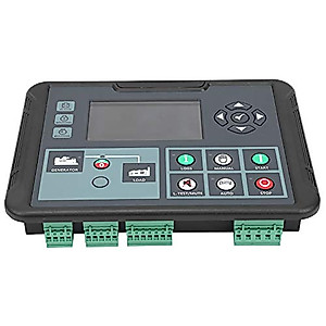 Generator Set Controller, Durable Engine Generator Controller, Plastic Accurate Power Display for Generator Generator Power Measurement Power Protection