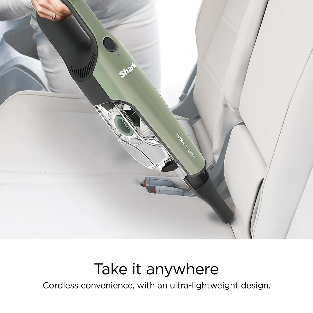 Shark CH901 UltraCyclone Pro Cordless Handheld Vacuum, with XL Dust Cup, in Green (Renewed)