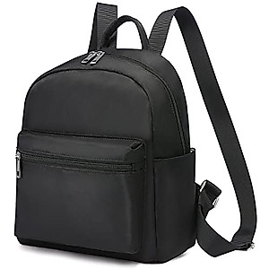 LOVEVOOK Mini Backpack for Women Purse Fashion Small Black Backpack for Girls Waterproof