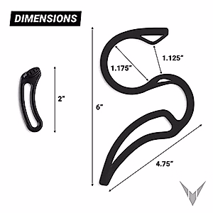 VENALLI Hangers Made for Hoodies | Plastic Clothes Hangers | Coat Hoodie Hanger | Closet Organization | Apartment Dorm Essentials (Pack of 10, Black)