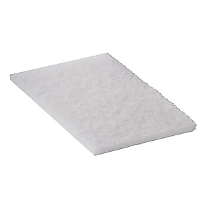 Hemway 2 x White Paint Buffing Pads - for use Glitter Paint Additives - Unleashes Thousands More Glitter Crystals