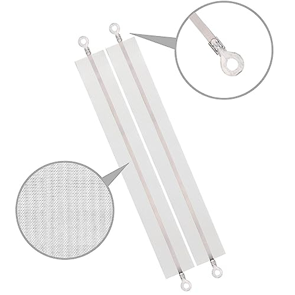 Impulse Sealer Repair Kits for LinsnField 16-inch Sealer Pros, PTFE & Width of 5-mm Heat Seal Strips, Pack of 6