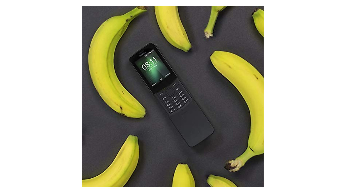 Nokia 8110 (2018) Dual-SIM Smartphone – Unlocked Black