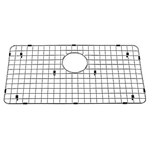 Starstar Sinks Protector Stainless Steel Kitchen Sink Bottom Grid, Rack (29.5 L x 14.5 W)
