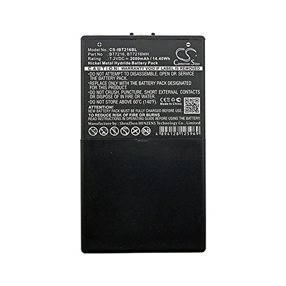 Zenander 7.2V BT7216MH 26.105 BT7216 Battery Replacement for Itowa Boggy Combi Caja Spohn