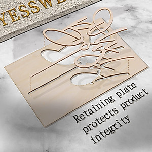 YESSWL Oh Boy Cake Topper - Wooden Boy Baby Shower Birthday Party Cake Decorations for It's a Boy 1st Birthday Party Photo Booth Props， gender Reveals Party Decorations (Wood Oh Boy Cake Topper)