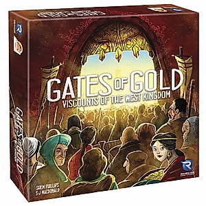 Renegade Game Studios Viscounts of The West Kingdom: Gates of Gold Expansion - Strategy Board Game, Ages 14+
