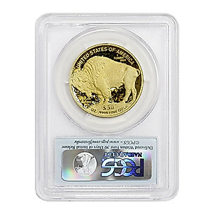 2011 W 1 oz American Gold Proof Buffalo PR-70 Deep Cameo First Strike Bison Label by Mint State Gold $50 PR70DCAM PCGS