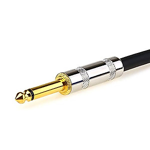 6.35 to NL4MMX -0.5M Audio - 1/4" TS Male to Speakon Adapter Patch Speaker Cable