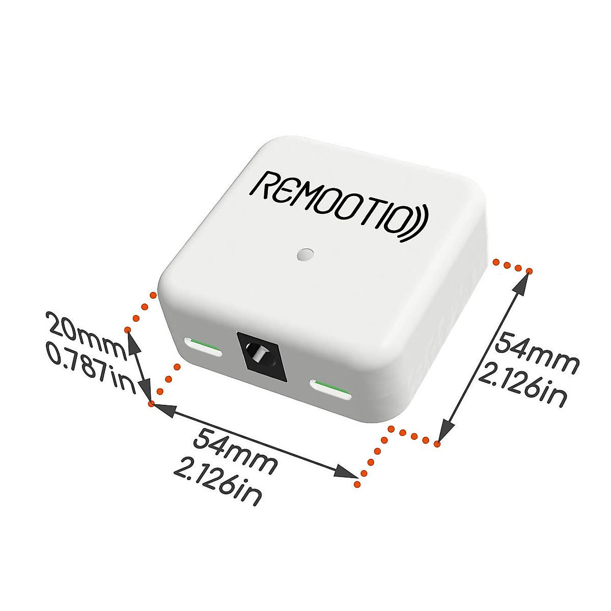 Remootio 2 WiFi and Bluetooth Smart Garage Door Opener with iOS and Android App, Amazon Alexa, Google Home, SmartThings, Siri Shortcuts. with Sensor and Power Adapter.