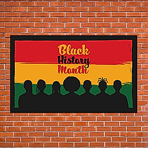 Black History Month Photo Backdrop Black History Month Banner African American Juneteenth Deocr and Supplies for Home