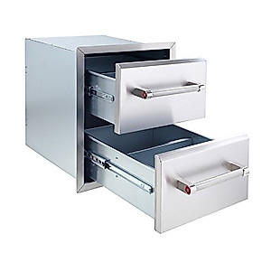 KitchenAid 780-0016 Built-in Grill Cabinet Drawer Storage, 18", Stainless