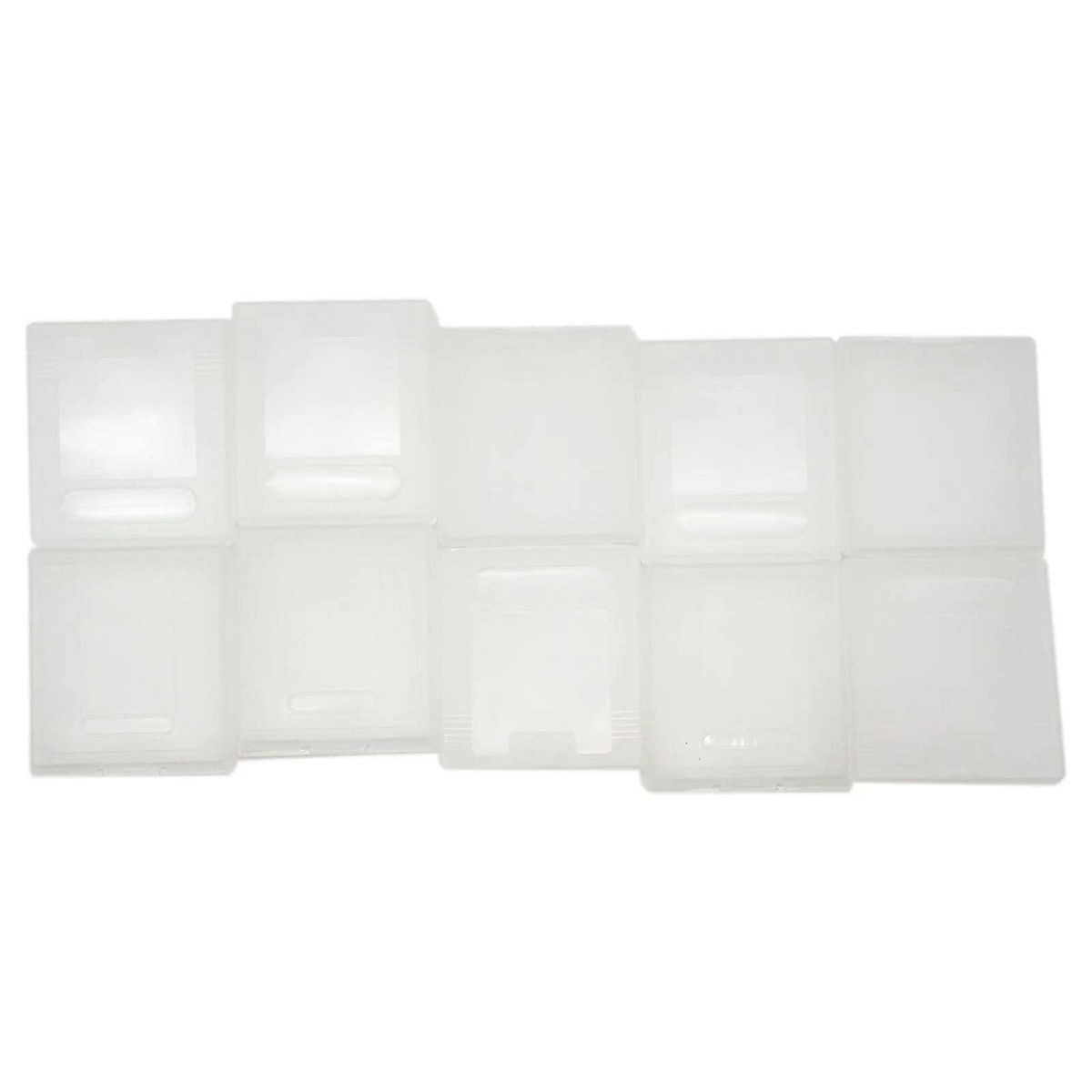 10 Pcs Plastic Cartridge Cases For Nintendo Game Boy DMG Gameboy Dust Covers GBC