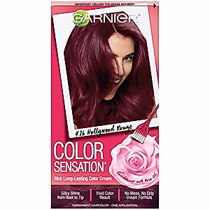 Garnier Hair Color Sensation Rich LongLasting Color Cream, 4.26 Intense Burgundy, 1 Count