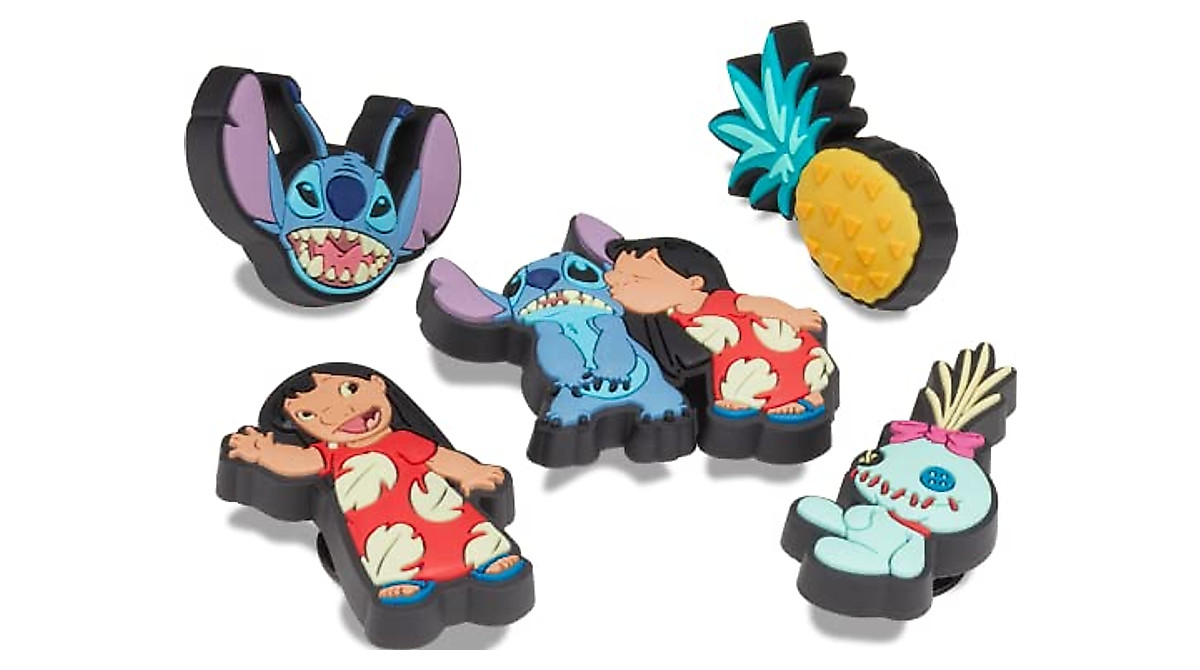 Crocs Jibbitz 5-Pack Disney Shoe Charms | Jibbitz for Crocs, Lilo and ...