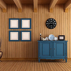 The Geeky Days Human Body Internal Organs Anatomy Wall Clock Anatomical Medical Wall Art Silent Sweep Wall Watch Doctors Biology Student Gift